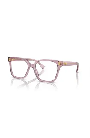 Ralph Lauren 55mm Square Optical Glasses - Gold