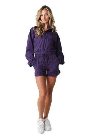 VITALITY Nomad High Rise Relaxed Fit Short - Plum