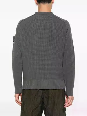 Stone Island Raglan-sleeve Wool Sweatshirt