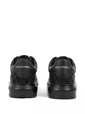 Karl Lagerfeld Monogram Platform Sneakers