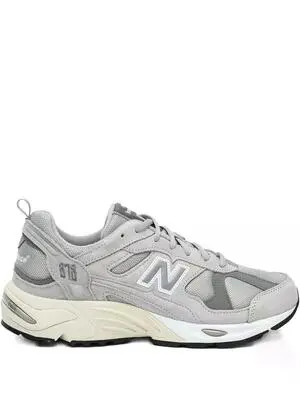 NEW BALANCE 878 Suede Sneakers - Grey