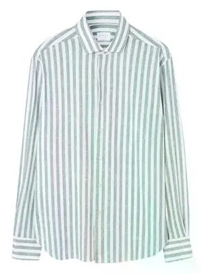 XACUS Striped Cotton Shirt