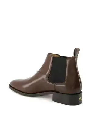 Valentino Garavani Calfskin Pas Des Dieux Ankle Boots