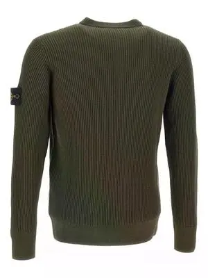 Stone Island Ribbed Crew-neck Sweater