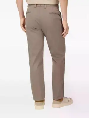 Boggi Milano Cotton-blend Straight Leg Trousers