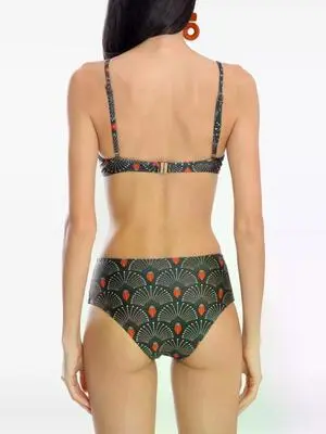 LYGIA & NANNY Veronica Twisted-front High-waisted Bikini
