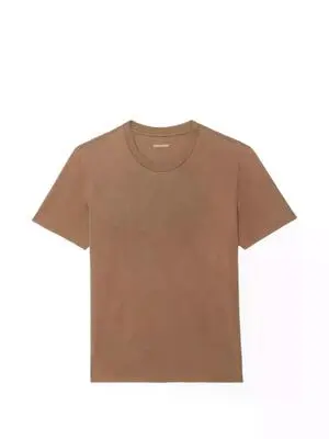 Zadig&Voltaire Tommy Skull-print Cotton T-shirt - Brown