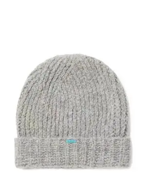 Alanui Ribbed-knit Beanie - Grey