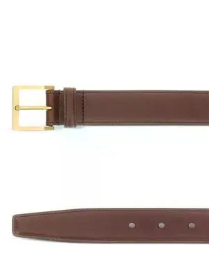 Saint Laurent Leather Buckle Belt