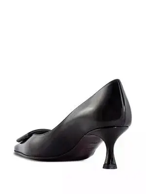 Roberto Festa 45mm Leather Square-toe Pumps