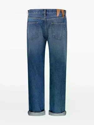 DARKPARK Strap-embellished Straight-leg Jeans