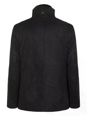 MONTECORE High-neck Buttoned Coat