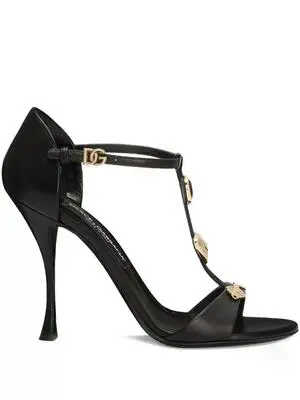 Dolce & Gabbana 105mm Embellished T-bar Sandals