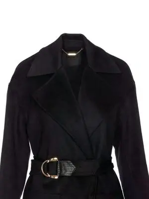 Liu Jo Belted Wool-blend Coat