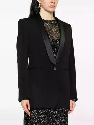 Chloé Satin-lapel Blazer