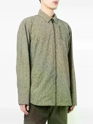 MAHARISHI Geometric-print Shirt Jacket
