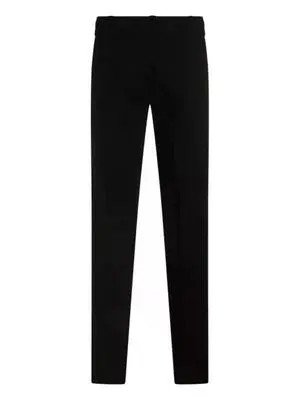 TWINSET Belted Logo Trousers - Black