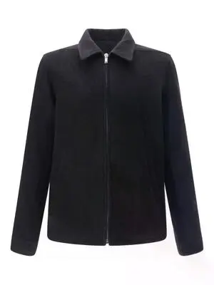 Rick Owens Pointed-collar Zip-front Shirt Jacket