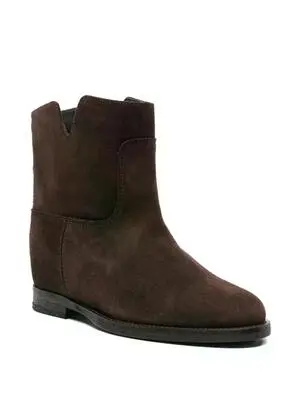 VIA ROMA 15 Studded Suede Boots