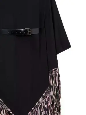 Emilio Pucci Belt-embellished Fringe Kaftan
