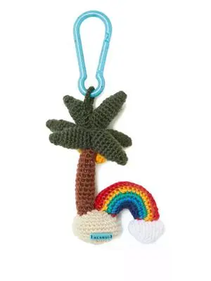 Alanui Palm Tree Rainbow Keyring