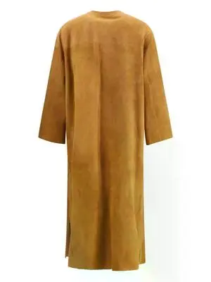 SALVATORE SANTORO Snap-fastening Side-slit Coat