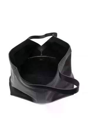Saint Laurent Large Y Leather Tote Bag - Black