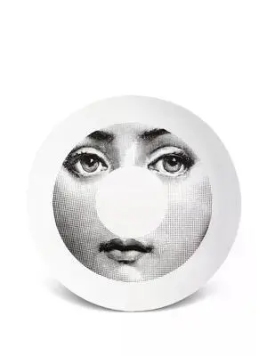 FORNASETTI Tema E Variazioni N.63 Plate - White