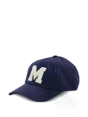 Moncler Logo-embroidered Baseball Cap - Blue