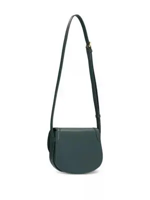 TOM FORD T-plaque Leather Shoulder Bag