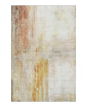 DALYN RUG COMPANY Dalyn Ravenna Washable Rn2 Area Rug, 5' X 7'6 - Paprika