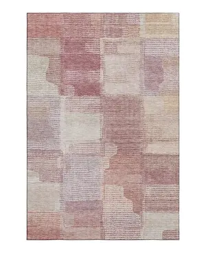 DALYN RUG COMPANY Dalyn Ravenna Washable Rn10 Area Rug, 5' X 7'6 - Blush