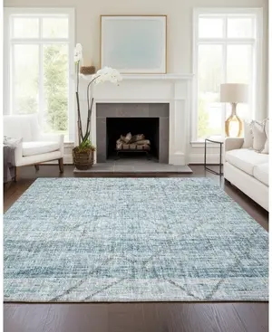 DALYN RUG COMPANY Dalyn Portico Washable Po1 Area Rug, 9' X 12