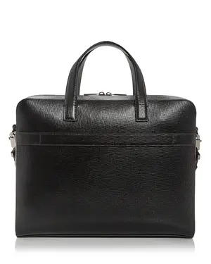 FERRAGAMO Gancini Leather Briefcase