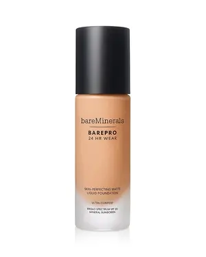 BareMinerals® Barepro 24hr Wear Skin Perfecting Matte Liquid Foundation Mineral Spf 20 Pa++ Neutral Medium