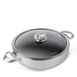 SCANPAN Cs+ 4 Qt Covered Chef Pan - No Color