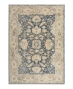 DALYN RUG COMPANY Dalyn Bergama Be8 Area Rug, 5' X 7'10 - Navy