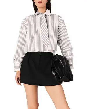 Maje Striped Shirts For Women