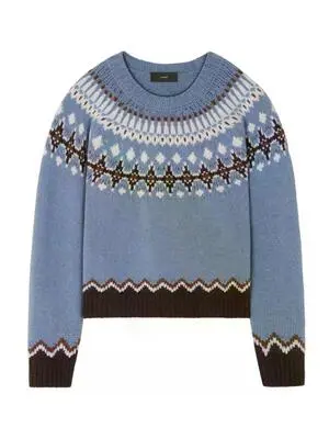 Alanui Fair Isle Wool Sweater
