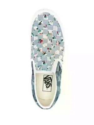 VANS Interwoven Floral-design Sneakers