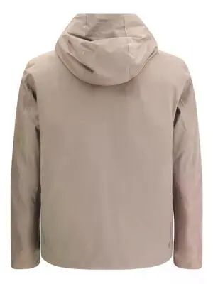 Woolrich Hooded Zip-front Jacket - Neutrals