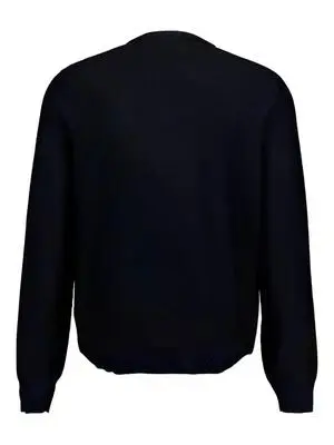 Alexander McQueen Crew-neck Sweater With Skull Motif