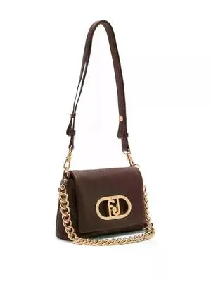 Liu Jo Logo-plaque Chain-strap Shoulder Bag - Brown