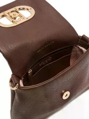 Liu Jo Logo-plaque Chain-strap Shoulder Bag - Brown