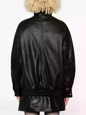Nour Hammour Artiste Leather Jacket - Black