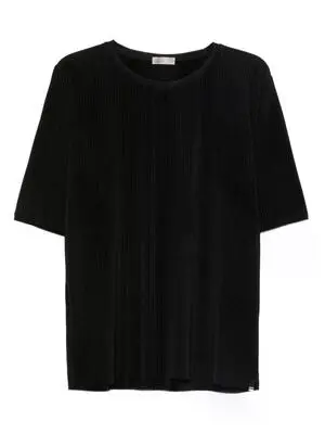 Herno Pleated Short-sleeve T-shirt