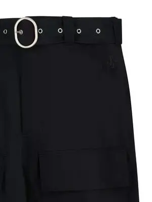 JIL SANDER Belted Shorts