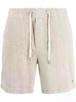Polo Ralph Lauren Polo Pony Corduroy Track Shorts - Neutrals