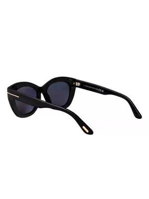 TOM FORD Linda-02 Cat-eye Sunglasses - Black