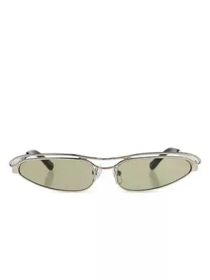 Attico Cat-eye Frame Glasses - Silver